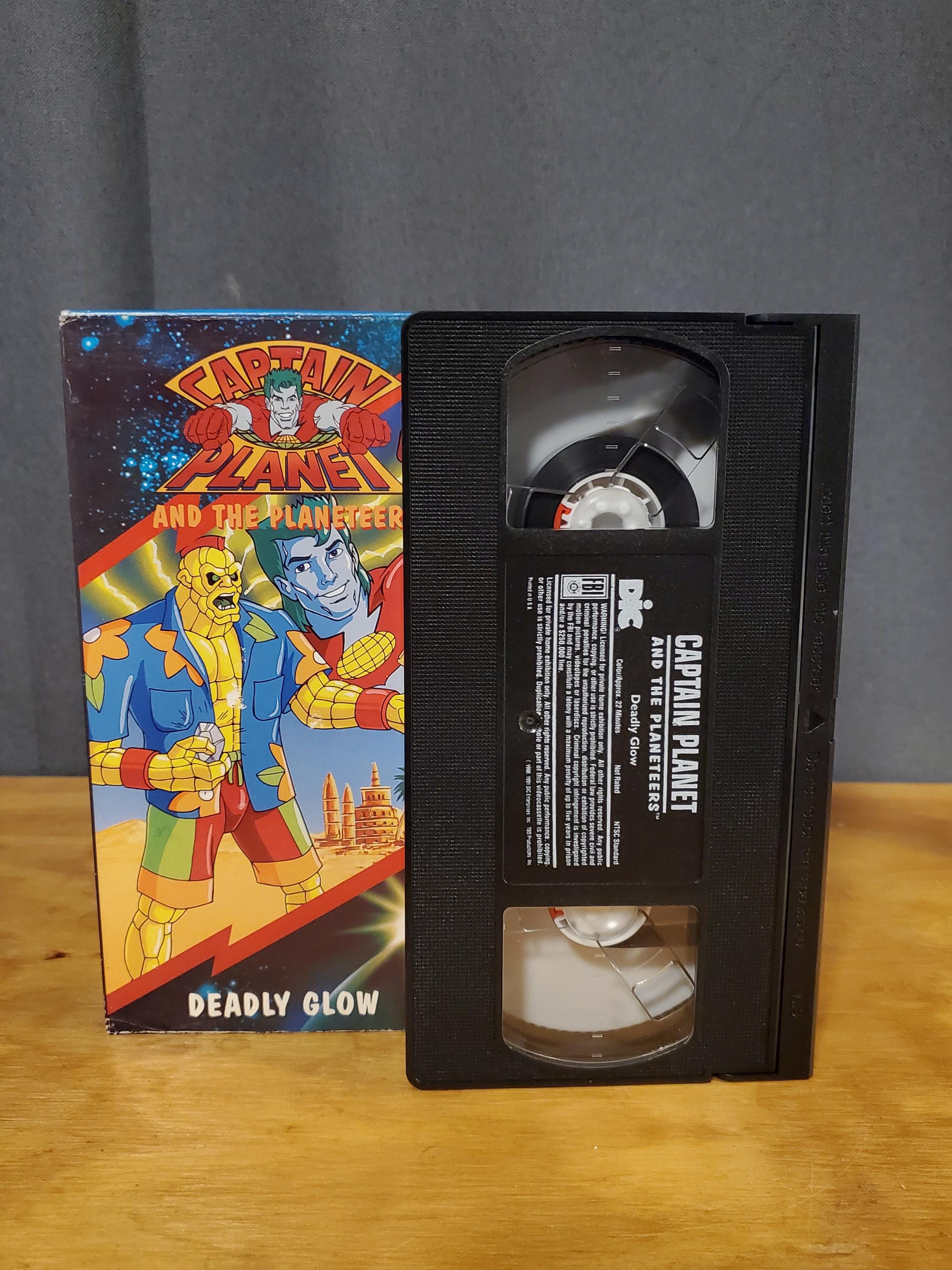 Captain Planet and the Planeteers 80's VHS Tapes - Etsy