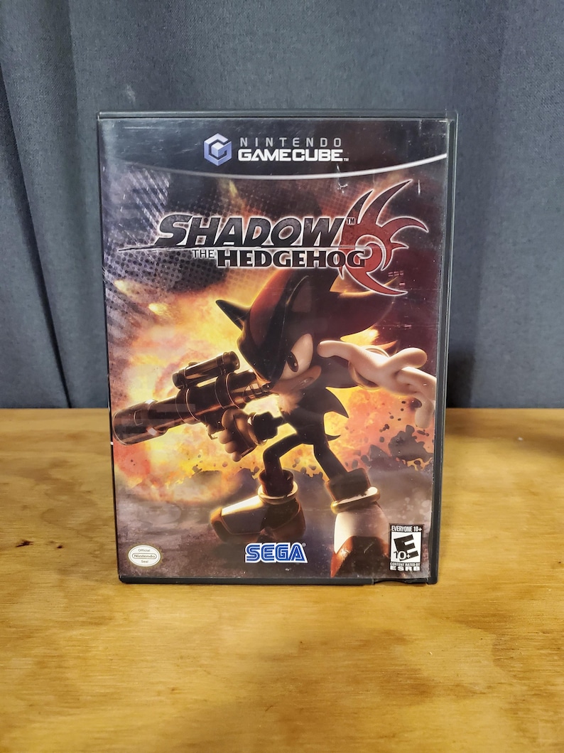 Shadow the Hedgehog: the Video Game for Nintendo Gamecube - Etsy