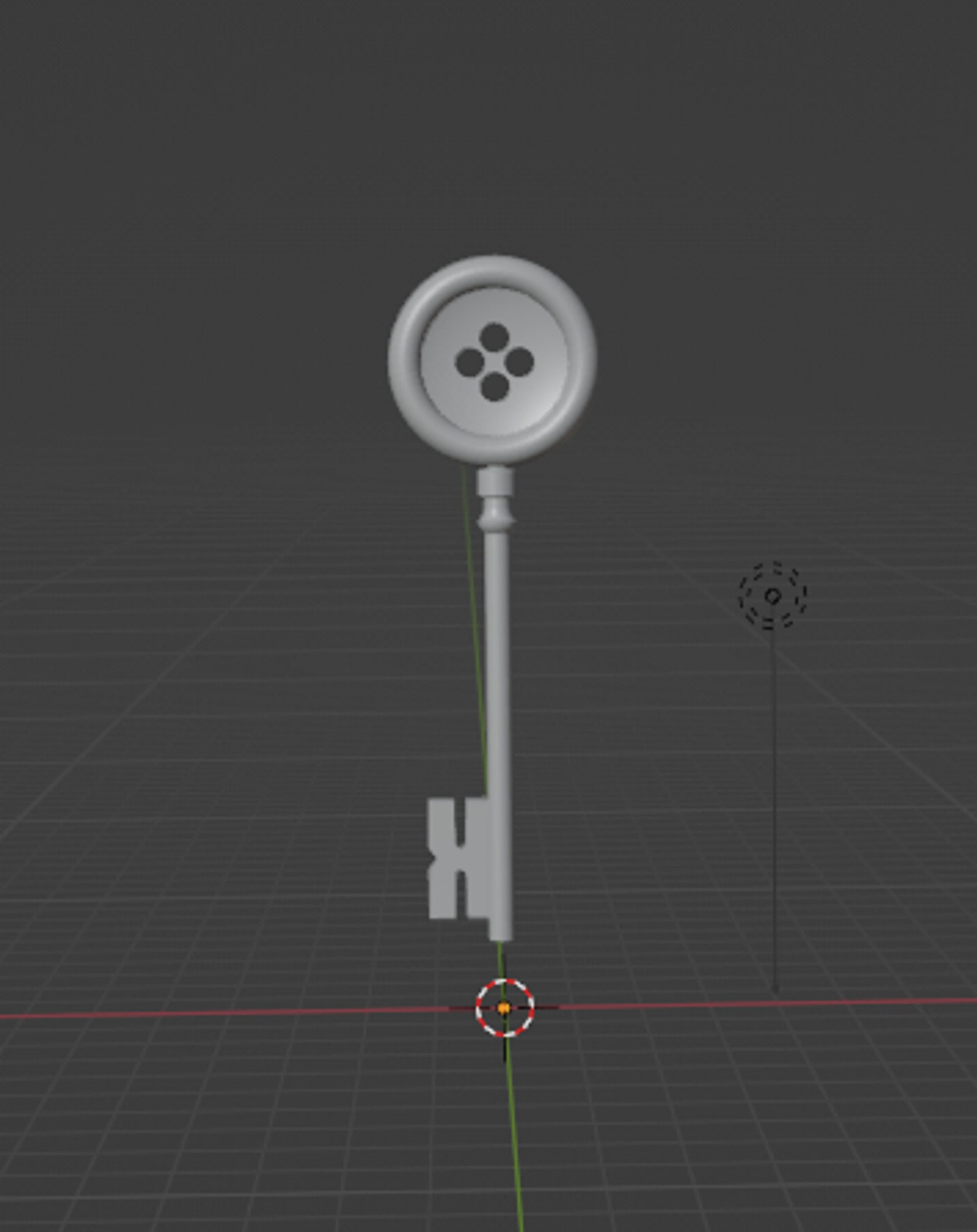 Coraline Button Key 3D Print File - Etsy