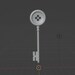Coraline Button Key 3D Print File - Etsy