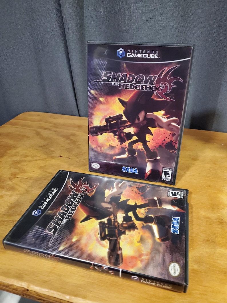 Shadow the Hedgehog: the Video Game for Nintendo Gamecube - Etsy
