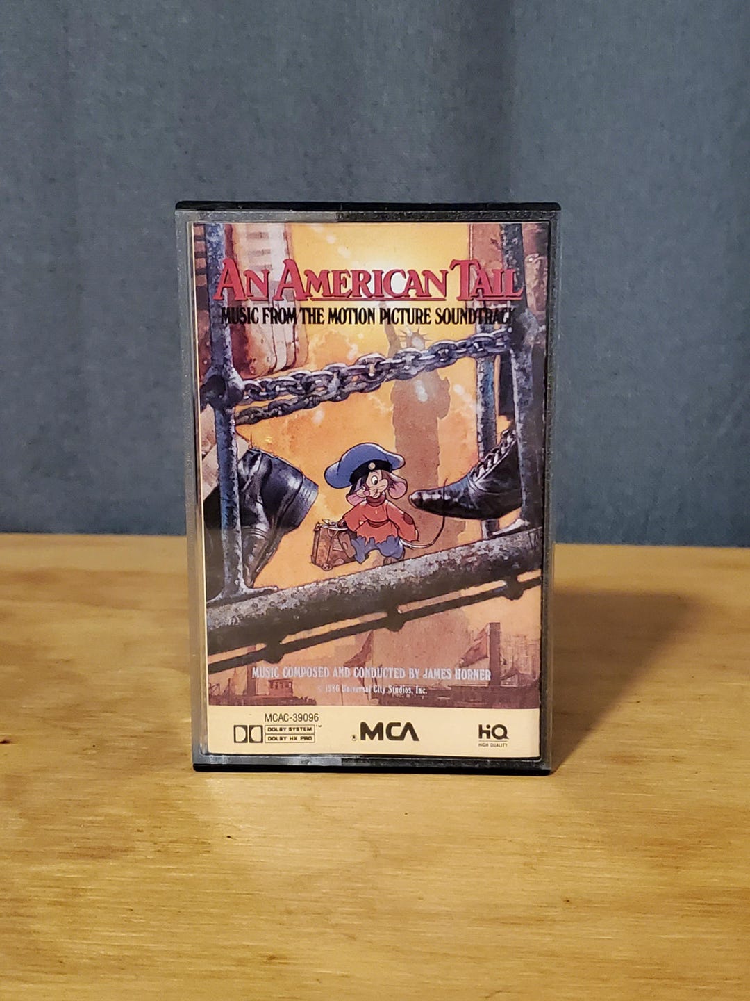 1986 an American Tail Movie Soundtrack Cassette Tape - Etsy