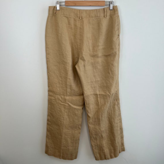 Lauren Ralph Lauren Sanderson Linen Pants 10 Women’s … - Gem