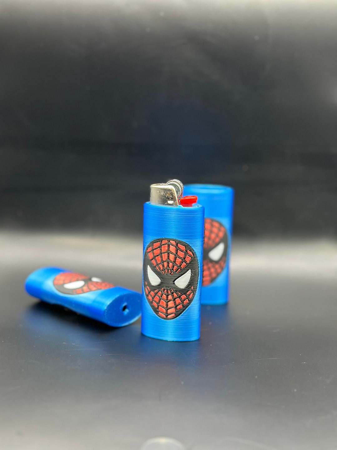 2 Pack Spider-man Bic Lighter Holder - Etsy