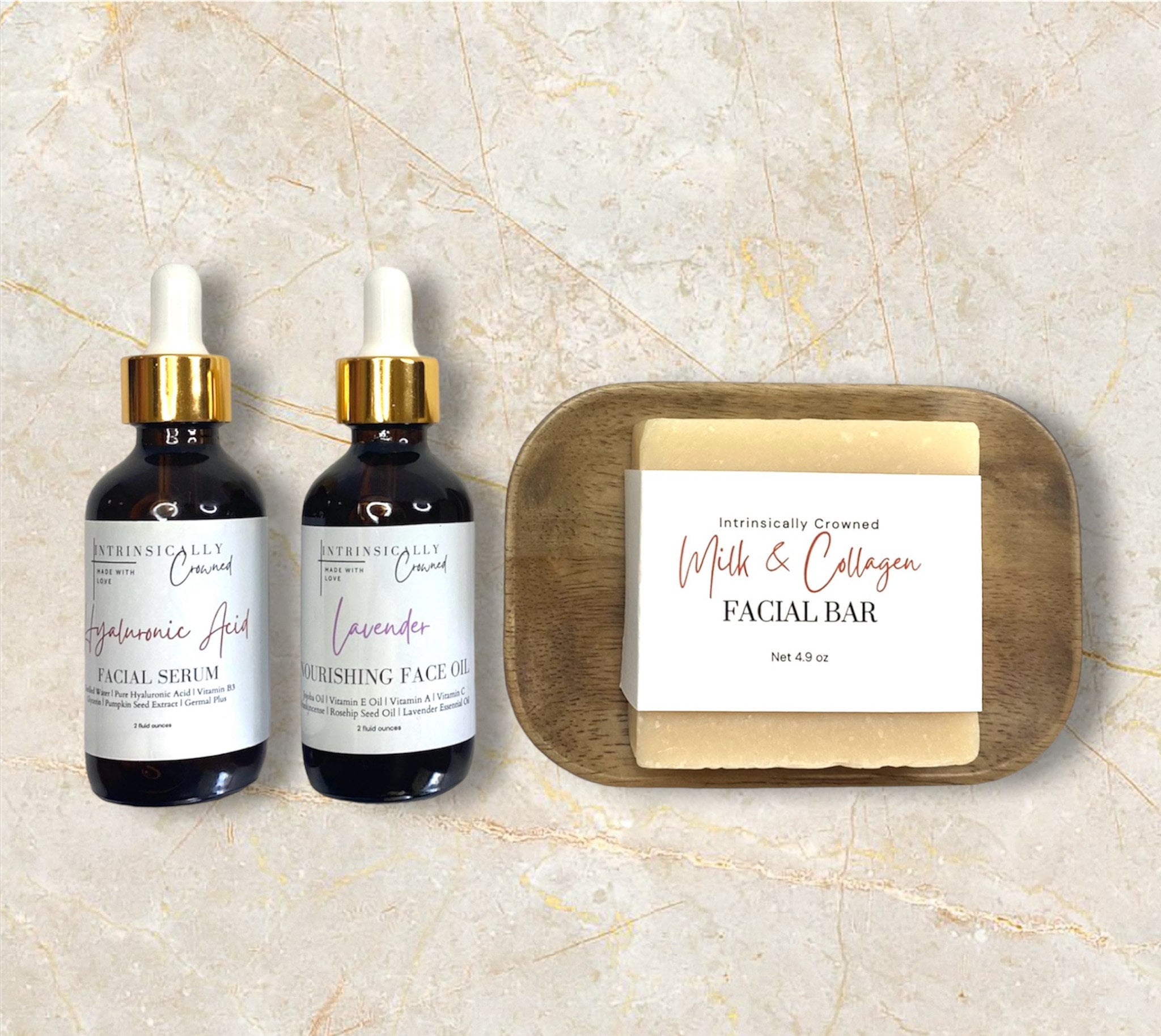 Collagen Face Soap for Hydrating Face Soap for Dry Skin Beauty Bar for ...