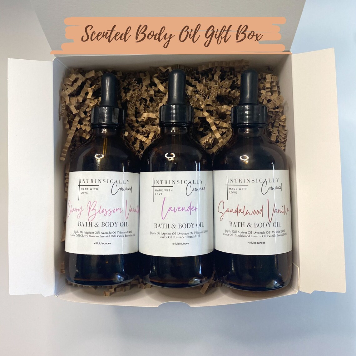 Massage Oil Gift for Couples Massage Oil Gift Box Romantic Couples Get ...