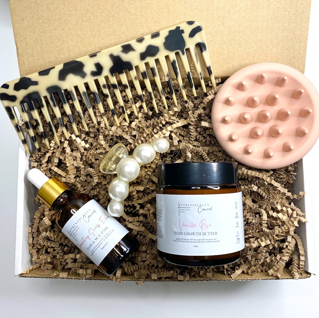 Gift Box Hair Care Gift Box Scalp Massage Oil Scalp Serum Hair Growth ...
