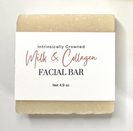 Collagen Face Soap for Hydrating Face Soap for Dry Skin Beauty Bar for ...