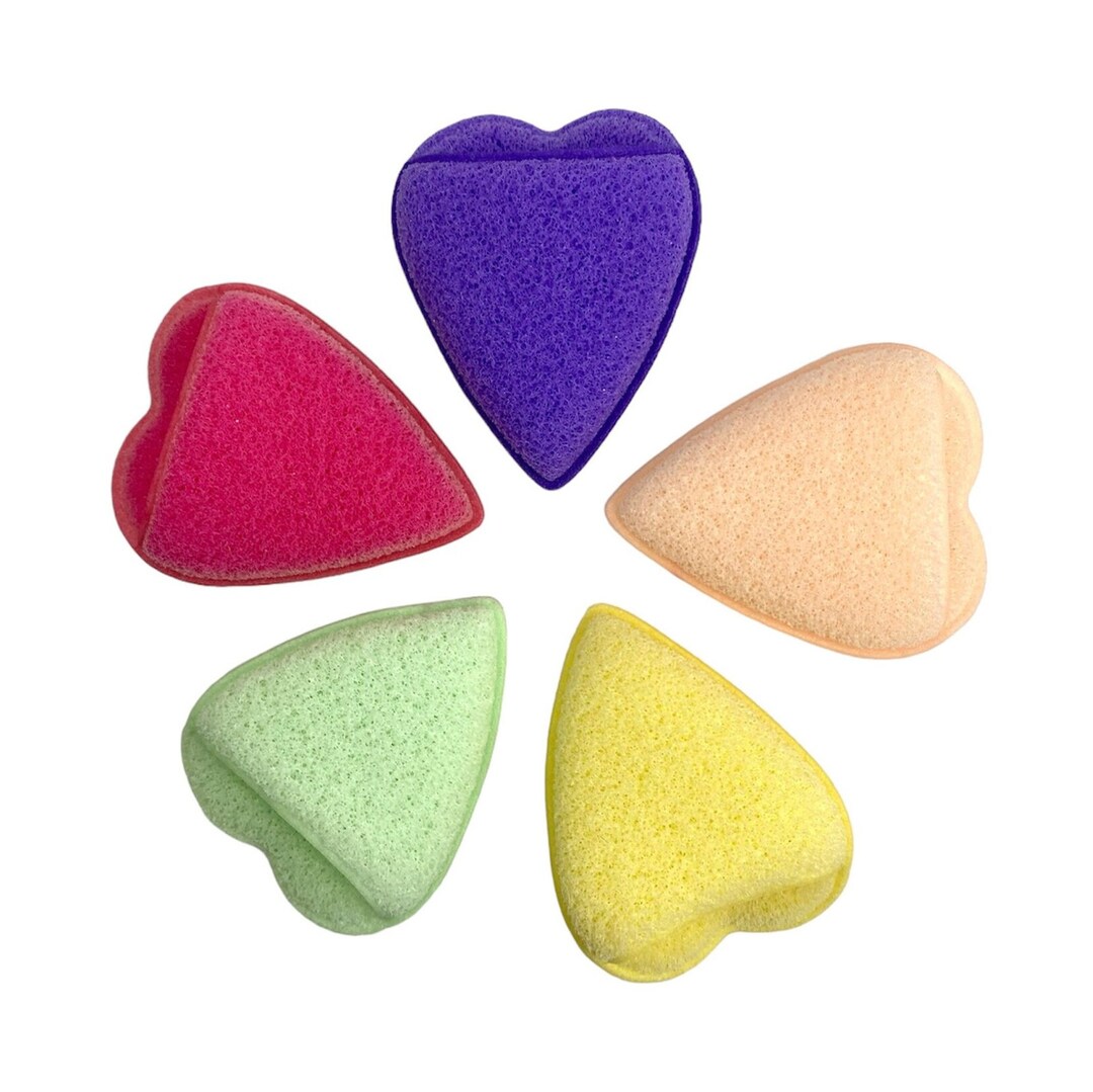 Deep Cleansing Exfoliating Sponge Face Scrub Exfoliating Puff Facial ...