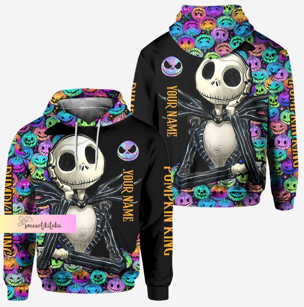 Halloween Jack Skellington Hoodie, Custom Skellington Hoodie, Jack ...