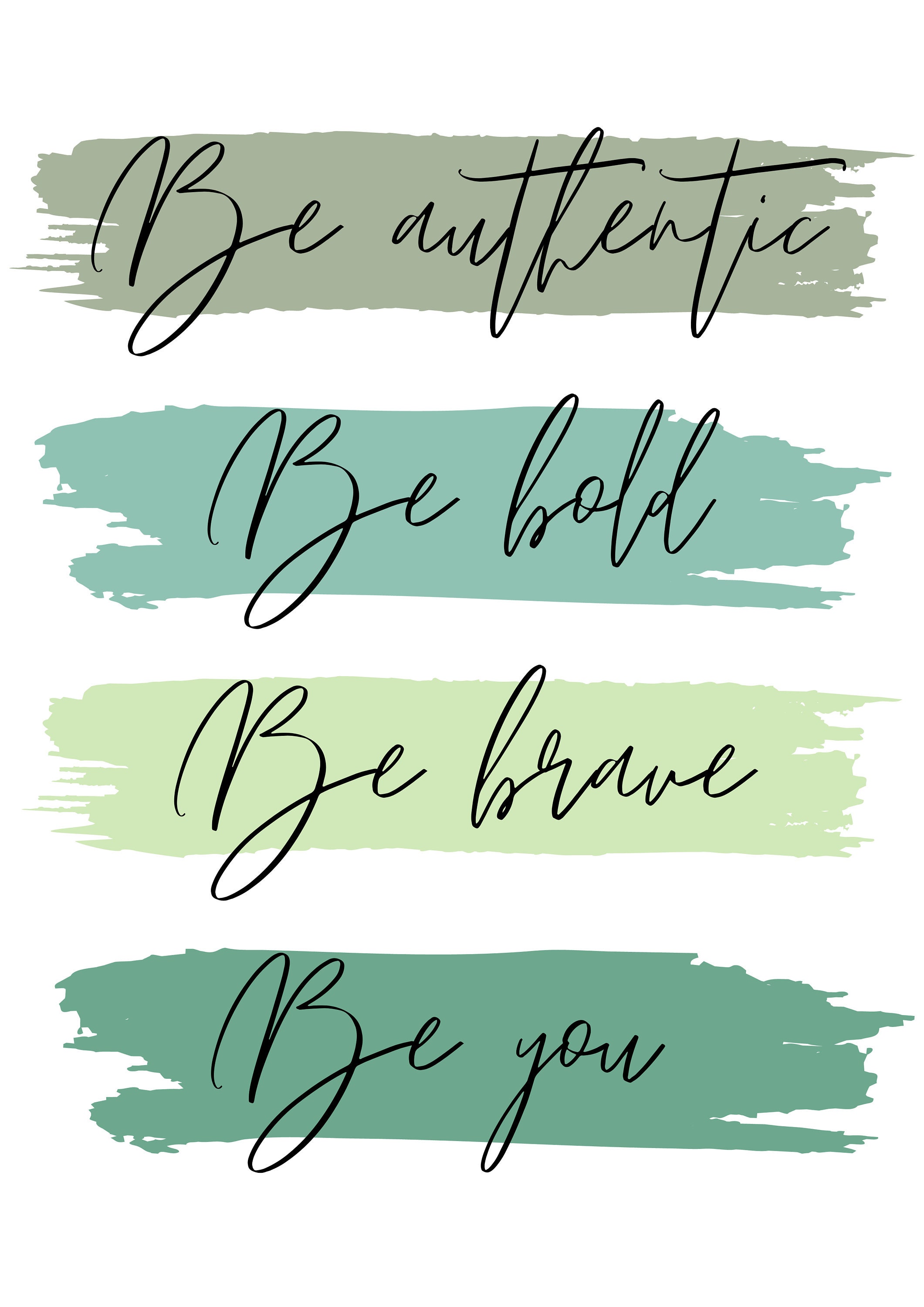 Be You- Wall Print - Etsy