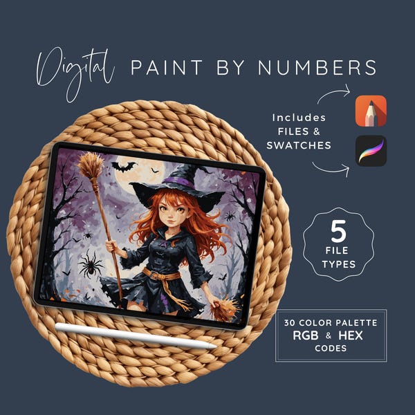 Witch Color Palette - Etsy