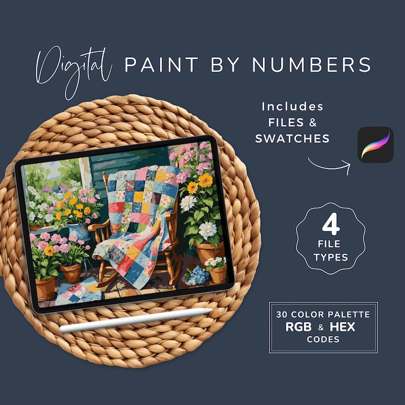 Numbers to Quilt - Etsy