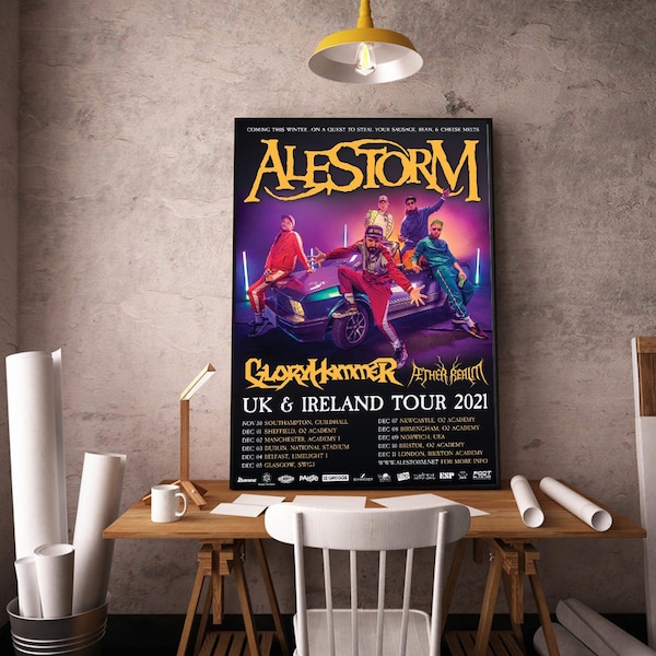 Alestorm Poster - Etsy