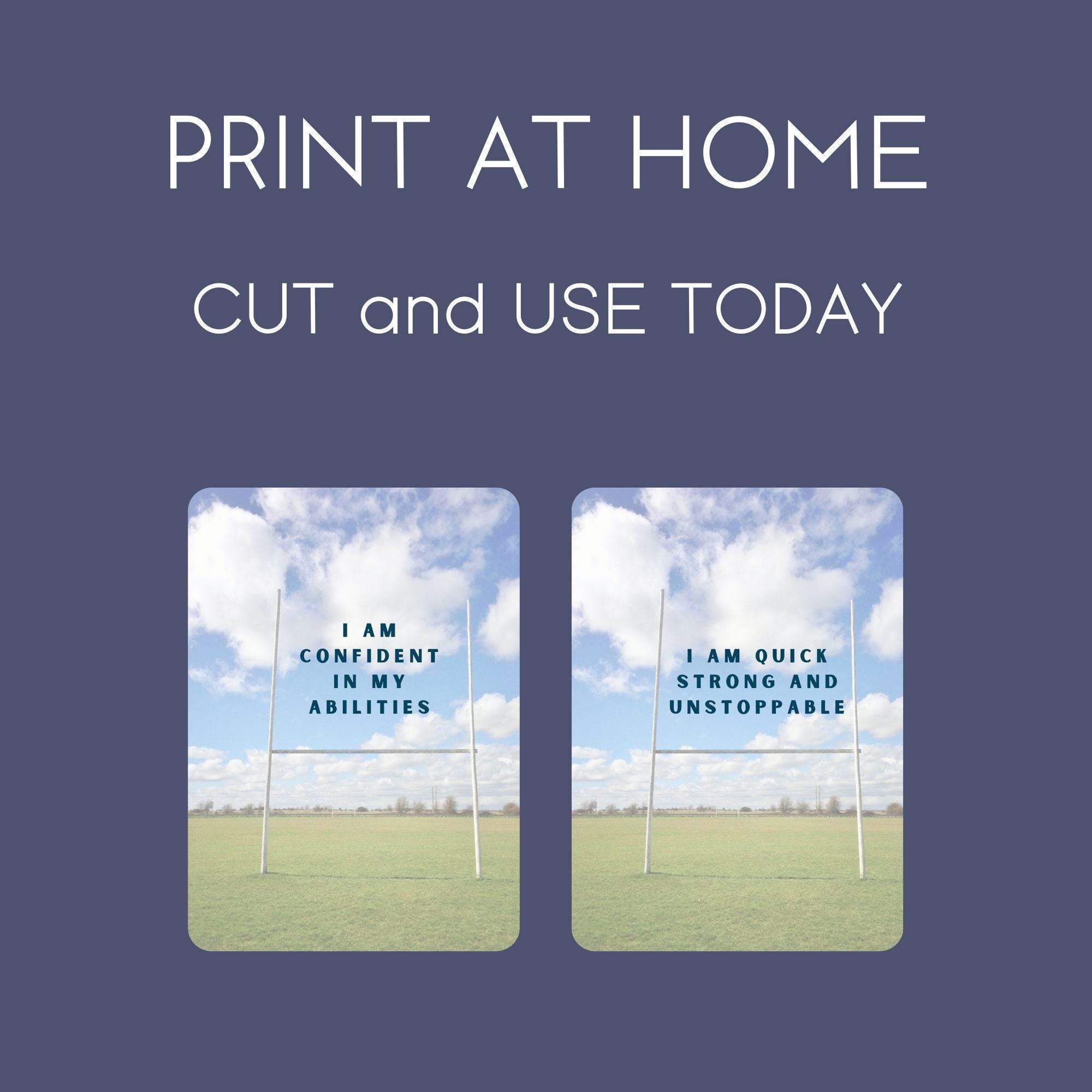 Printable Children's Affirmation Cards, Set 32 Affirmation Cards ...