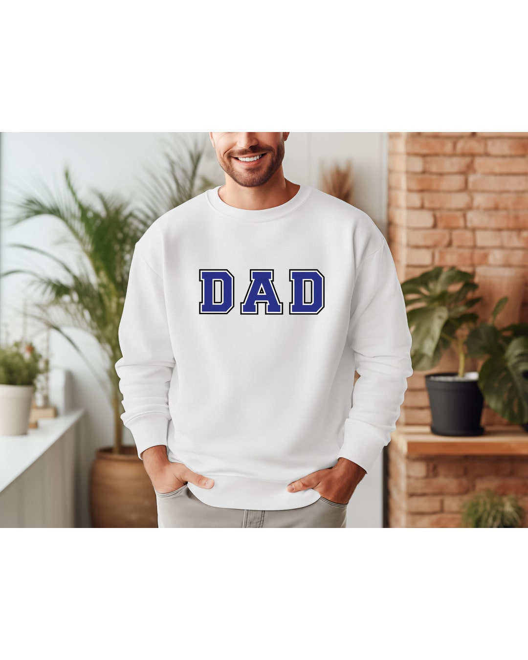 Fathers Day Crewneck Sweatshirt, Trendy Dad Shirt, Gift for Dad, Dad ...
