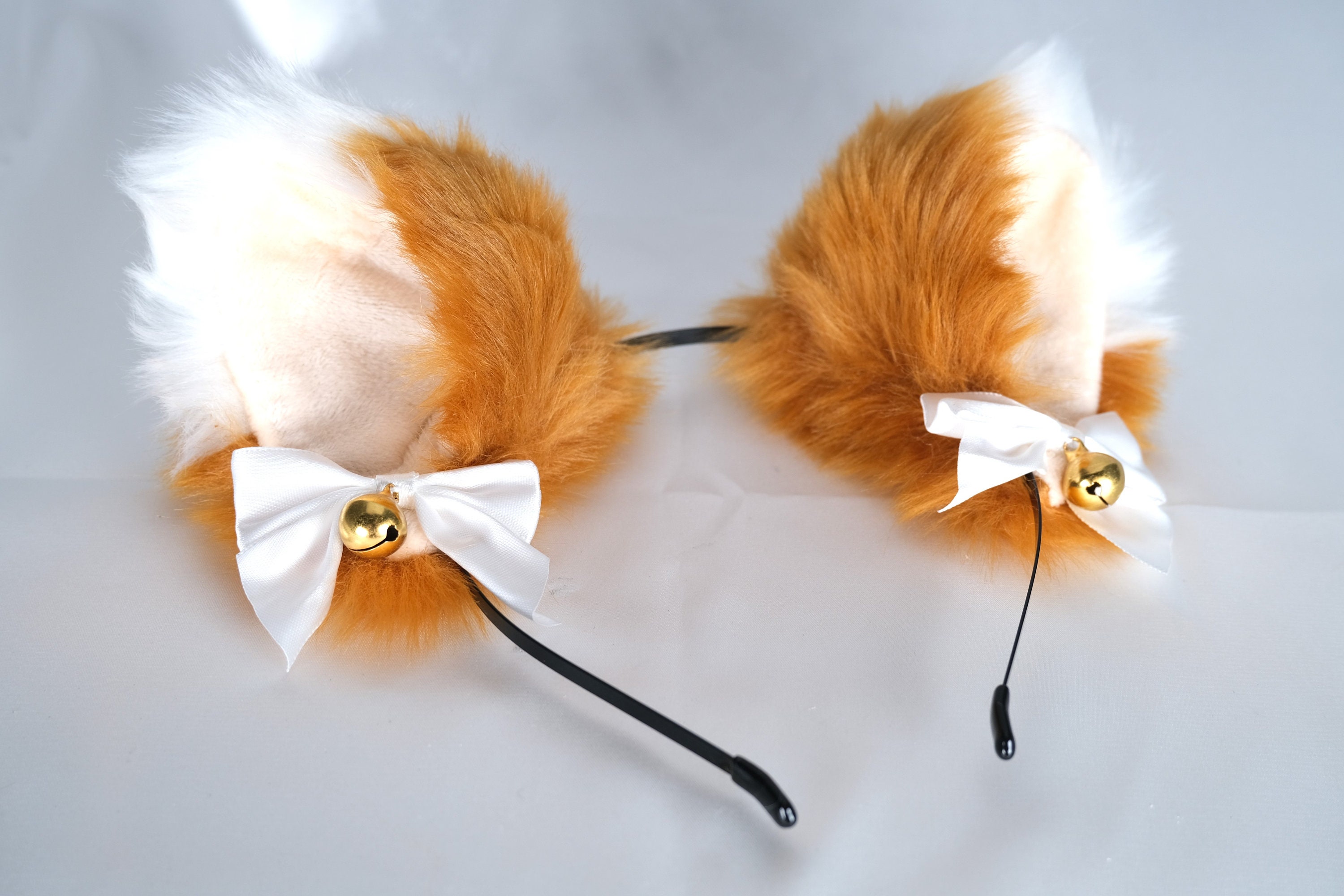 More Colors Super Extra Fluffy Cosplay Cat Ears Headband Fox - Etsy