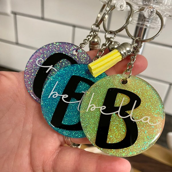 Name Keychain - Etsy