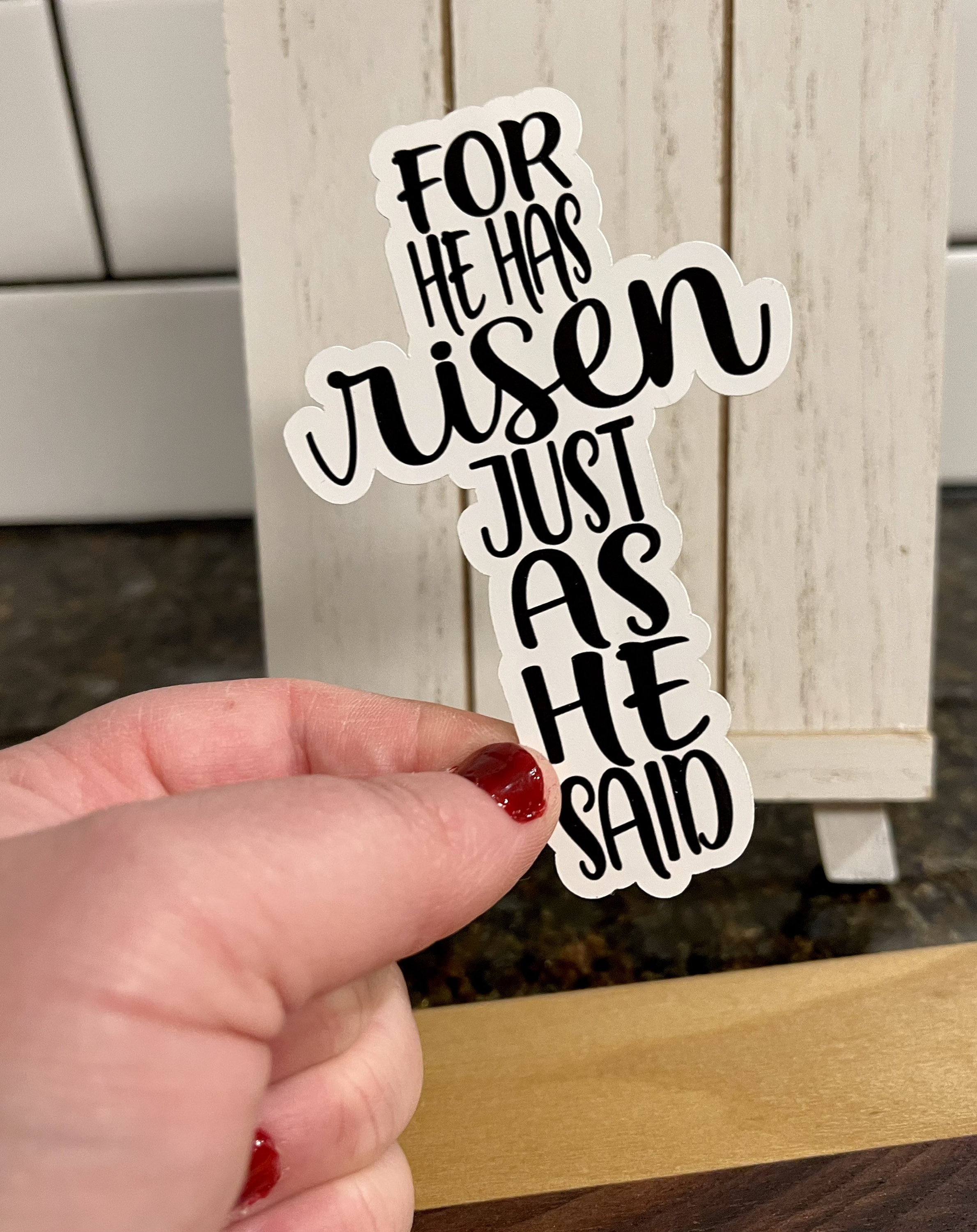 Easter Sticker Pack He is Risen Happy Easter Jesus Journal Stickers - Etsy