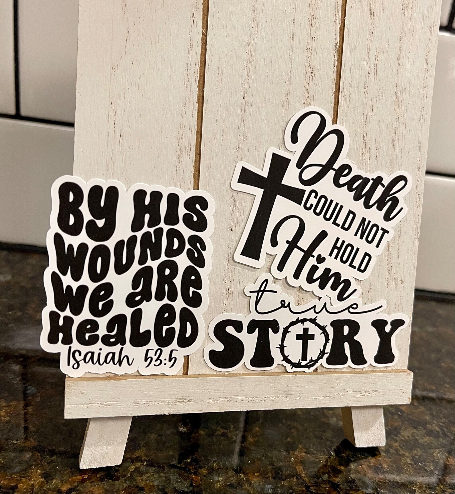 Easter Sticker Pack He is Risen Happy Easter Jesus Journal Stickers - Etsy