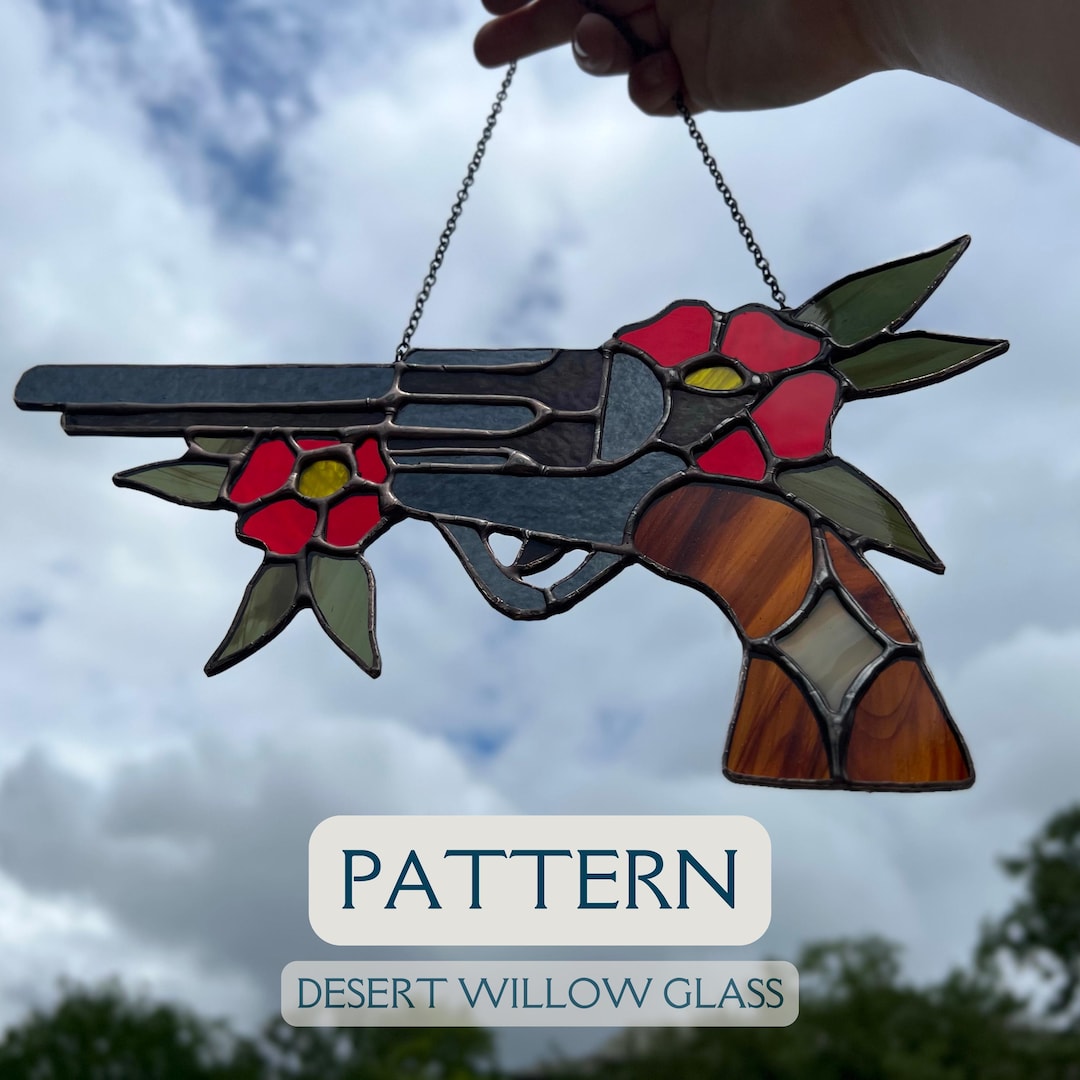 Revolver - Advanced Stained Glass Pattern - Etsy