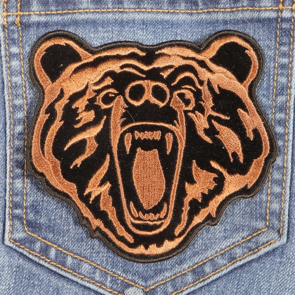 Bear Patch - Etsy