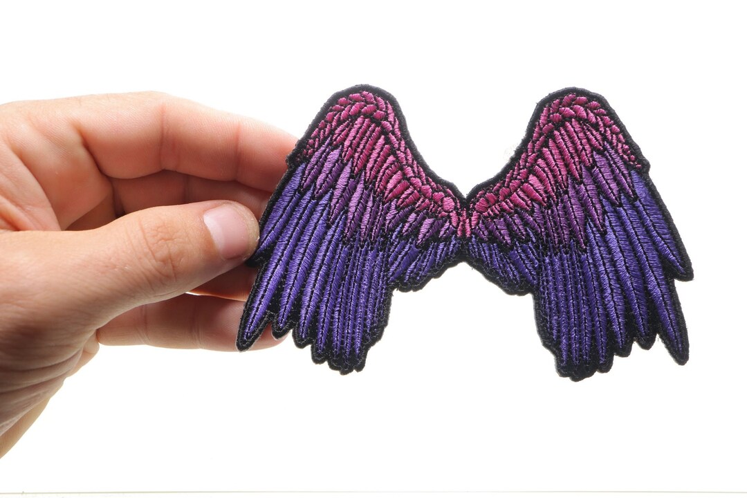 Angel Wings Patch Angelical With Multiple Color Options, Sew on or Iron ...