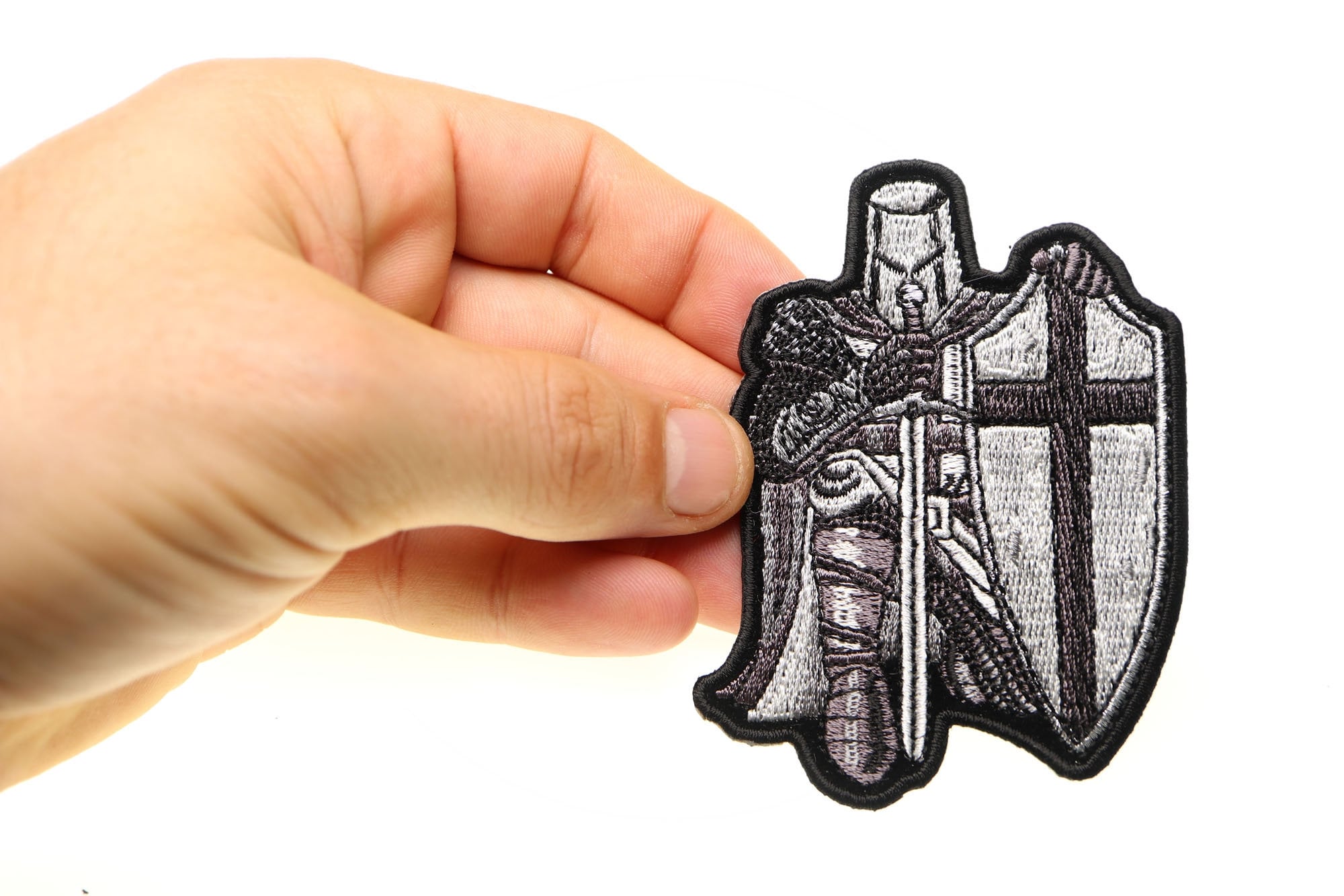 Crusader Patch Christ Red Crossed Embroidered, Sew on or Iron on for ...
