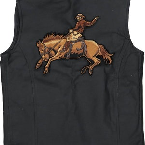 Cowboy Rider Patch for Riders, Sew or Iron on Patches for Jeans ...