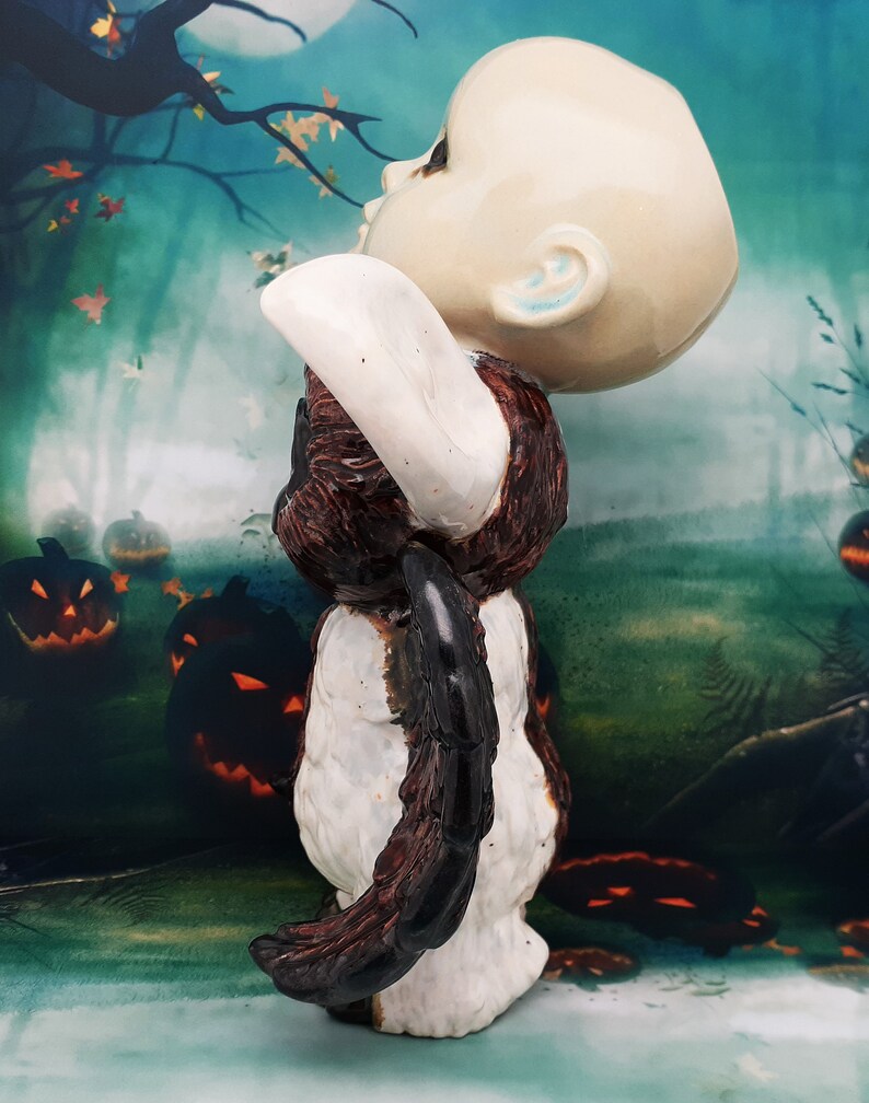 Evil Gizmo Mogwai Gremlin Ceramic Figurine 1980s Nostalgia Iconic ...