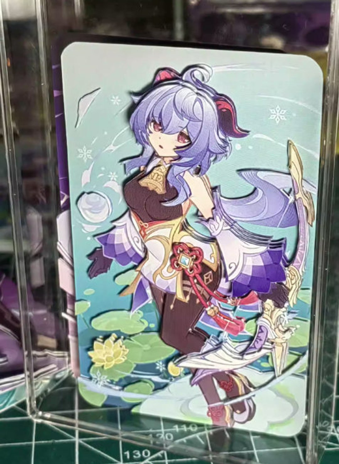 Gan Yu 3D Hand Carved Game Cards Anime Character Cards - Etsy
