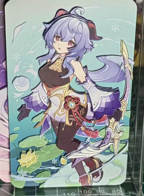 Gan Yu 3D Hand Carved Game Cards Anime Character Cards - Etsy