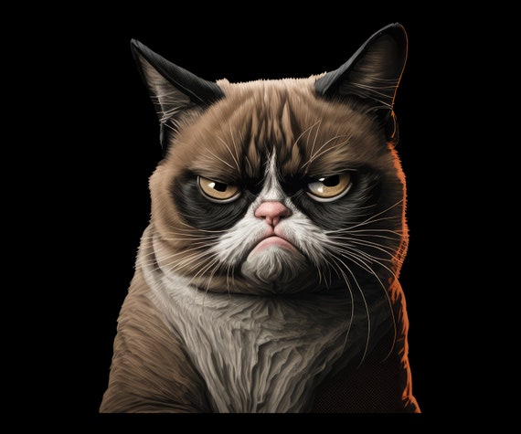 Grumpy Cat Head Png