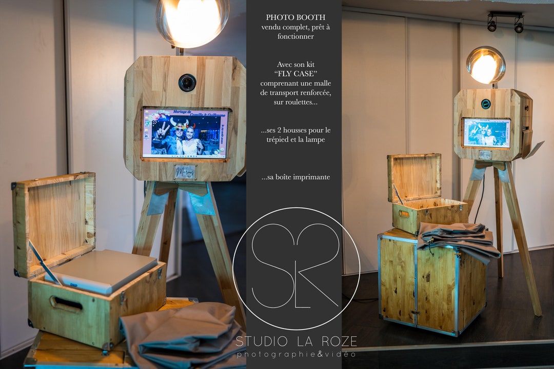 PHOTO BOOTH Eco-friendly and Beautiful, in Wood & Aluminum, made in ...