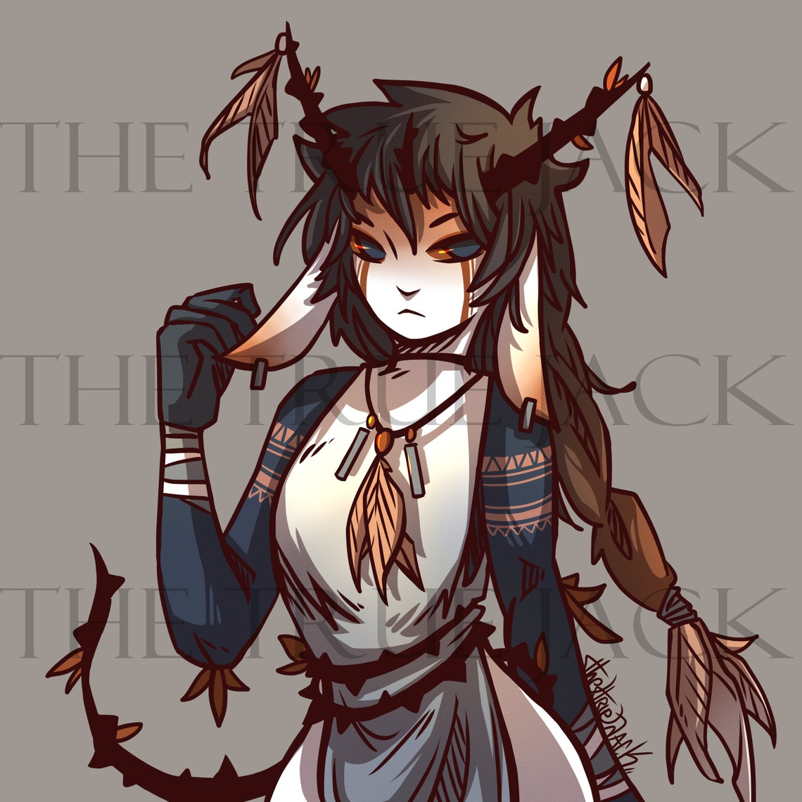 Custom Halfbody Fullcolor DND Character Design Digital - Etsy