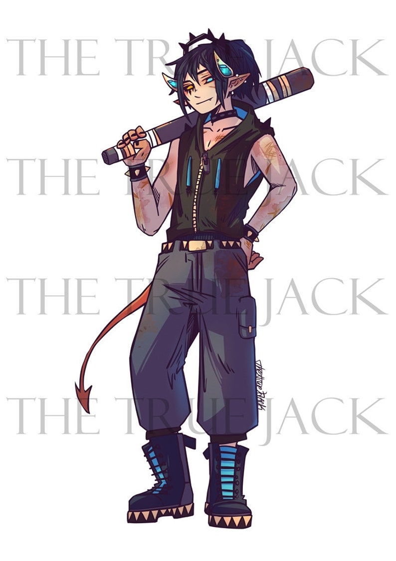 Custom Fullbody Fullcolor DND Character Design | Digital Commission ...
