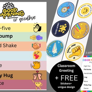 Classroom Greeting, Classroom Decoration, Instant Download, Morning ...