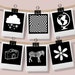 140 PRINTABLE High Contrast Baby Cards. Sensory Flash Cards, Infant ...