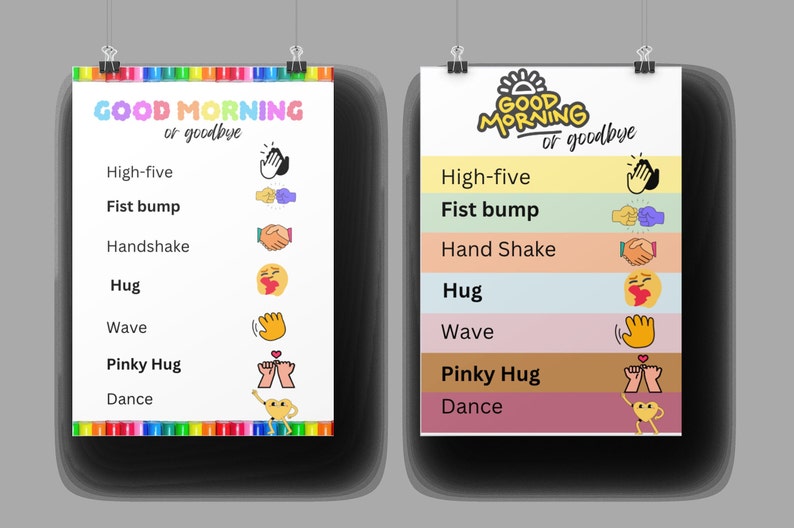 Classroom Greeting, Classroom Decoration, Instant Download, Morning ...