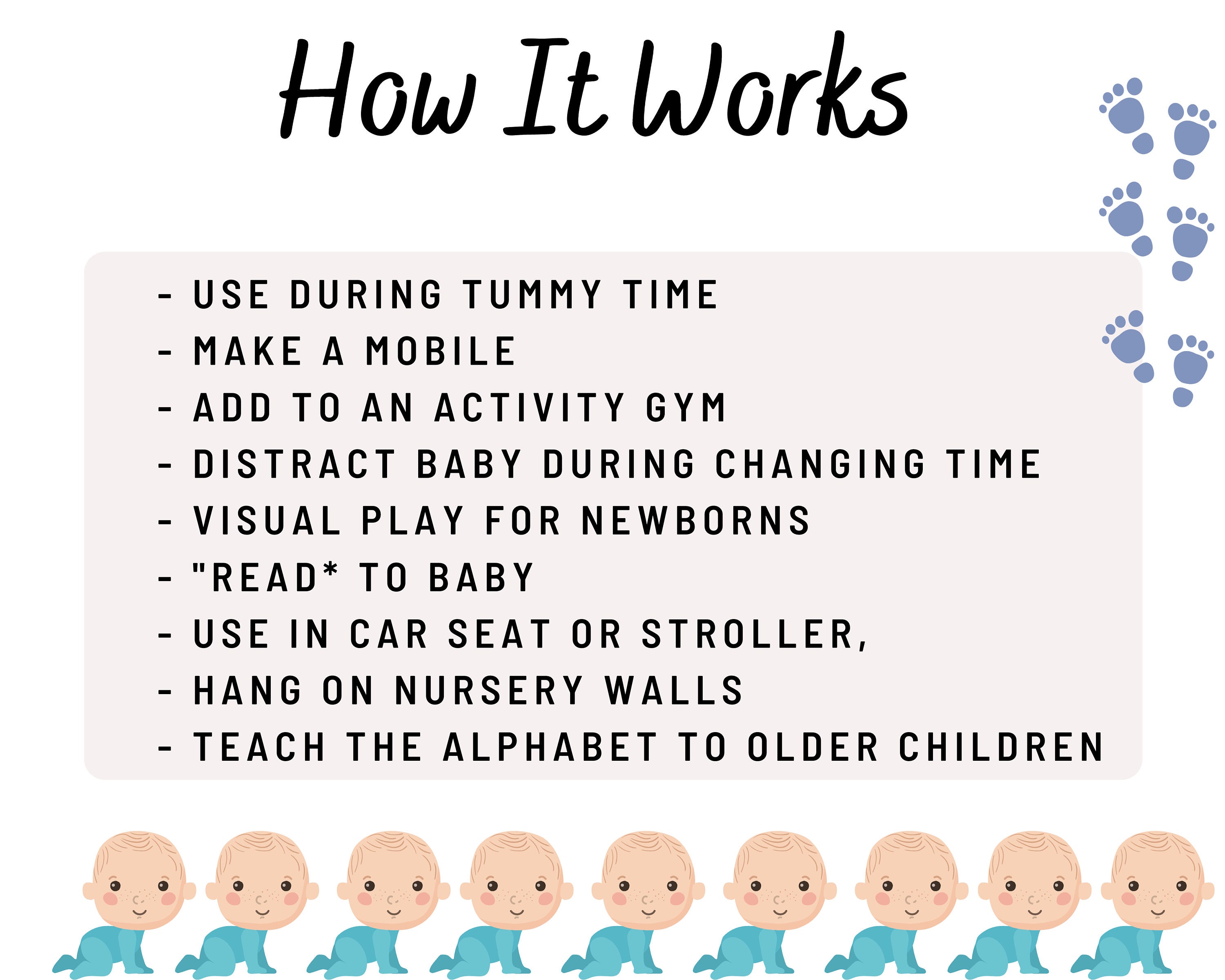 140 PRINTABLE High Contrast Baby Cards. Sensory Flash Cards, Infant ...