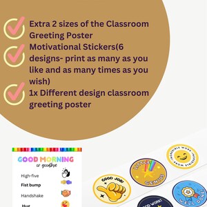 Classroom Greeting, Classroom Decoration, Instant Download, Morning ...