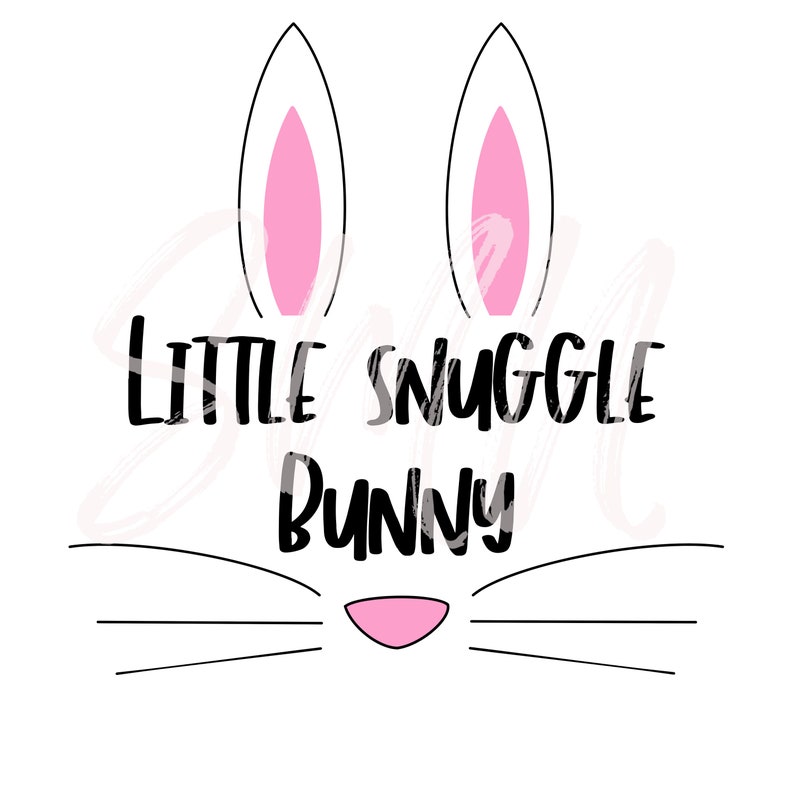 Snuggle Bunny PNG - Etsy