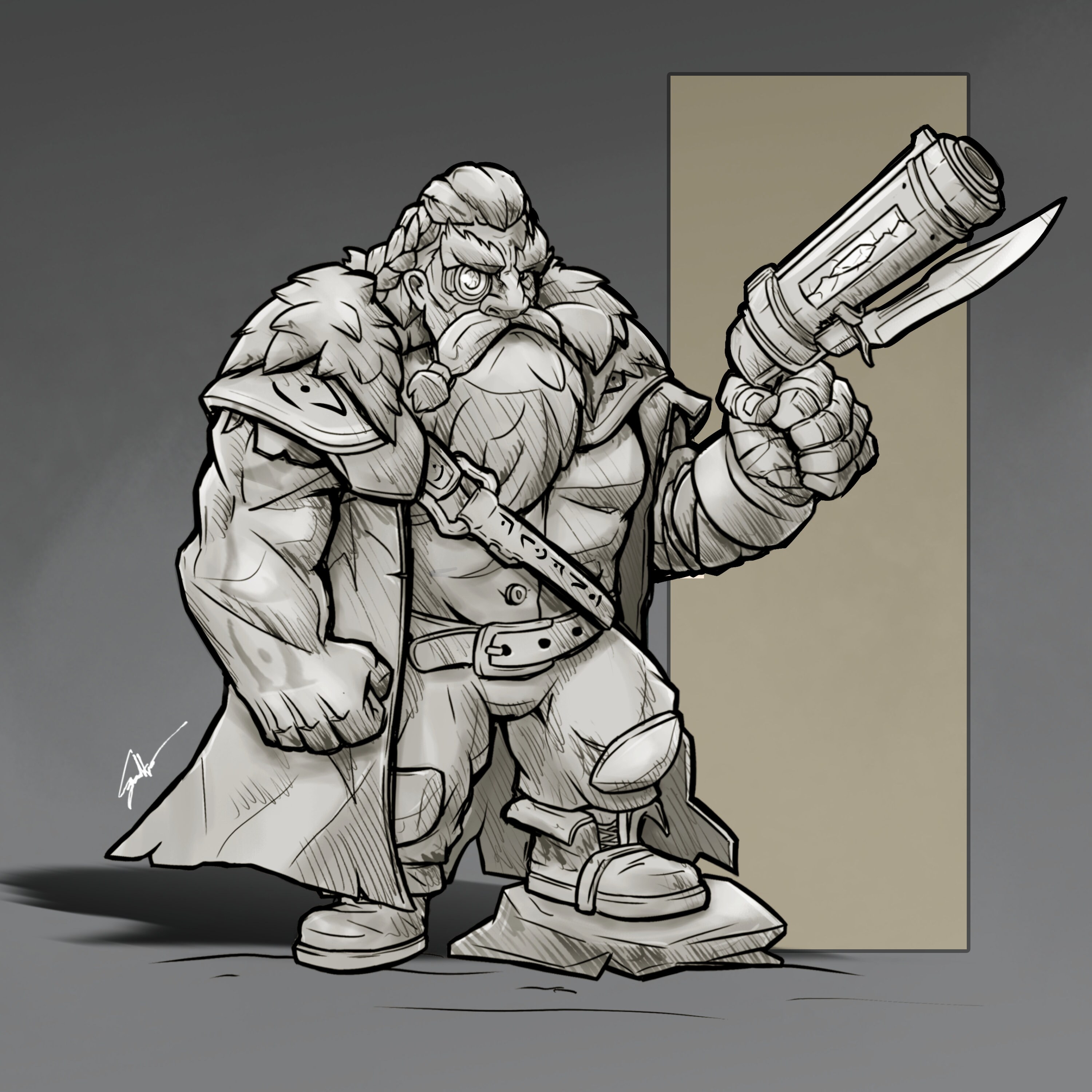 Oc's, RPG Character Design, Custom Character Sketch Design, Dnd ...