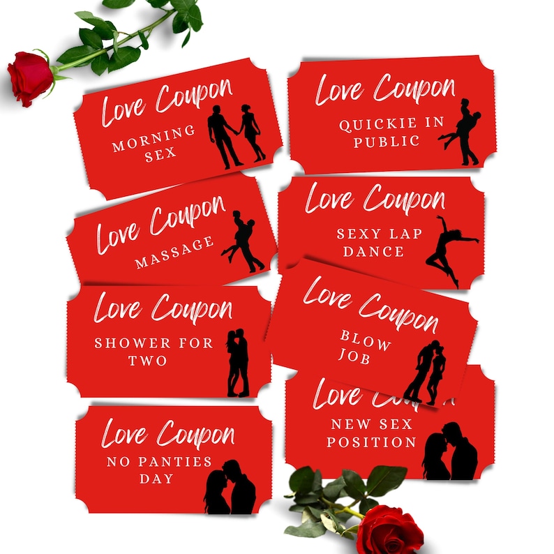 Naughty Valentine Coupon Book,kinky Valentines Love Coupons,editable ...