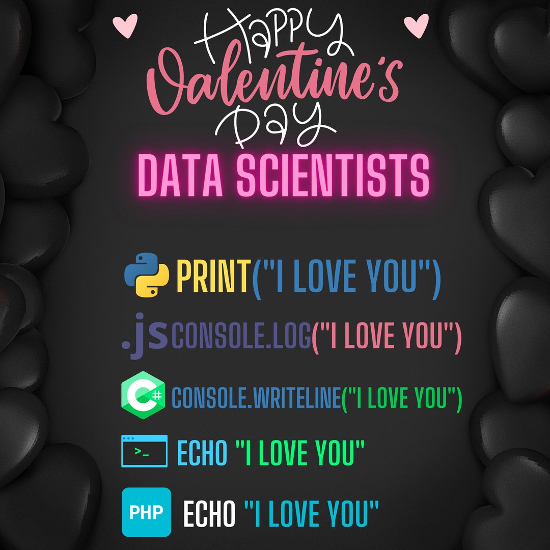 Data Scientists: Wish Your Colleagues and Friends a Happy Valentine's ...