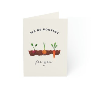We're Rooting for You - Sobriety and Rehab Themed Greeting Cards - Etsy