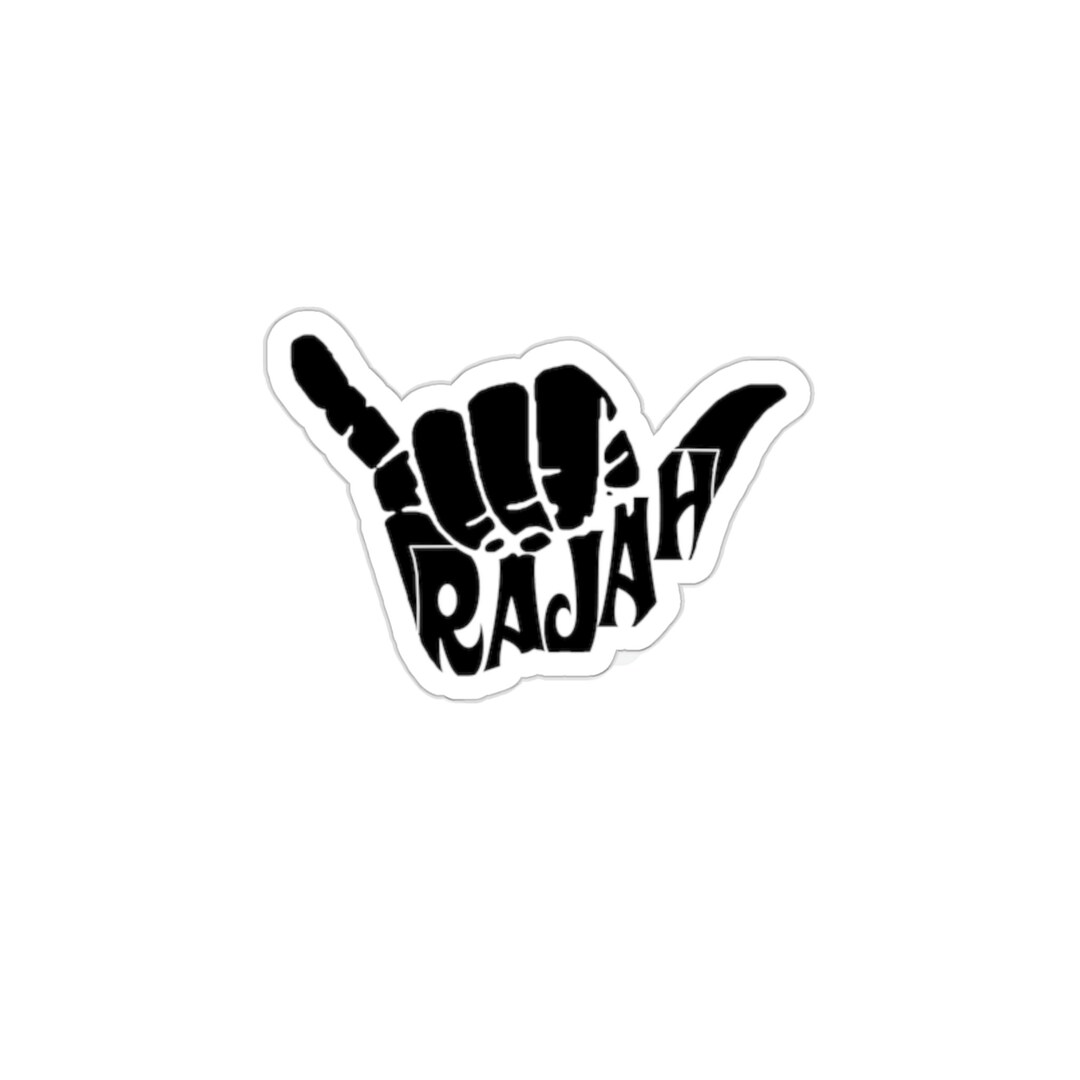 Rajah Shaka Design Die-cut Stickers, 808 Slang, Local Kine Saying ...