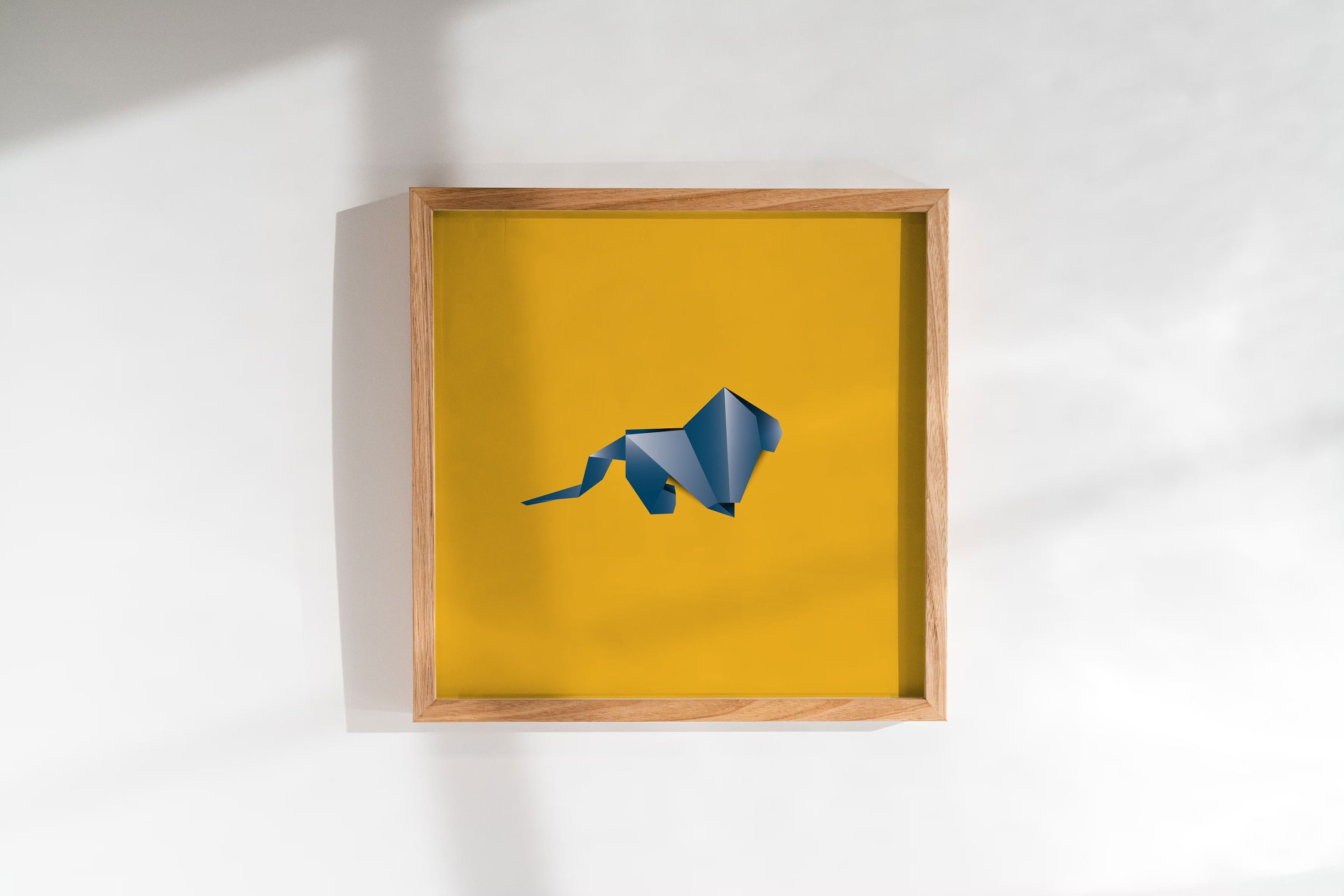 Set of 5 - Origami African Big 5 Prints - Etsy