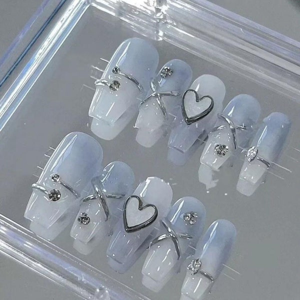 Cute Fake Nails - Etsy