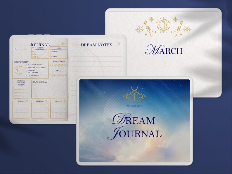 Dreamscape Diary: Digital Dream Journal & Analysis for Ipad, Goodnotes ...